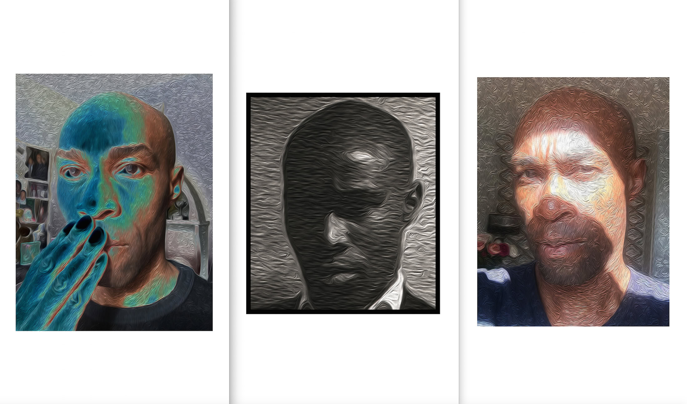 Ben Arogundade Lockdown Art Self Portraits